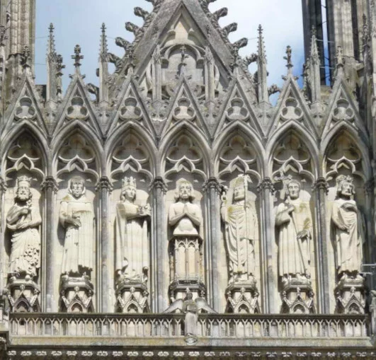 reims cathedral elevation